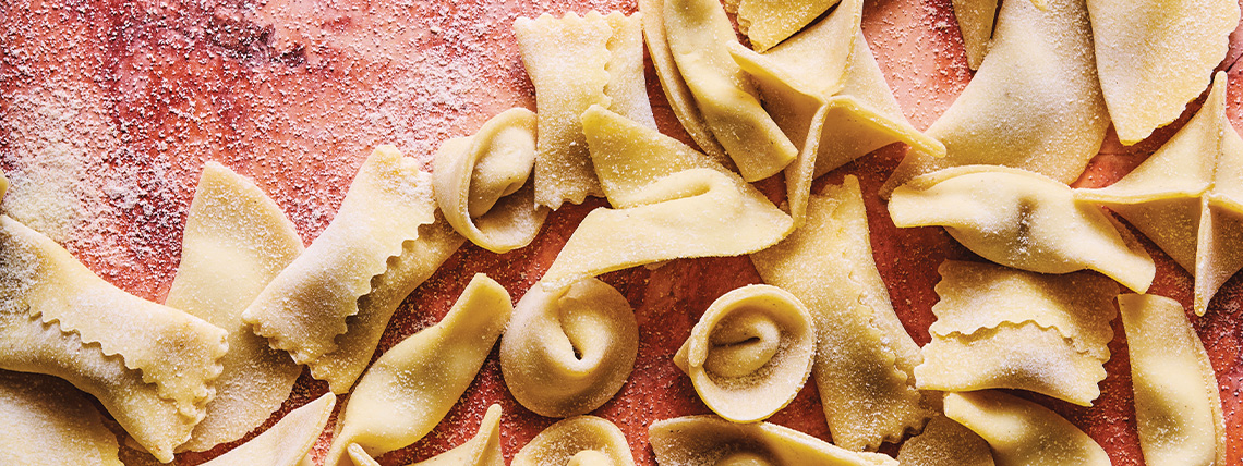 stuffed pasta types